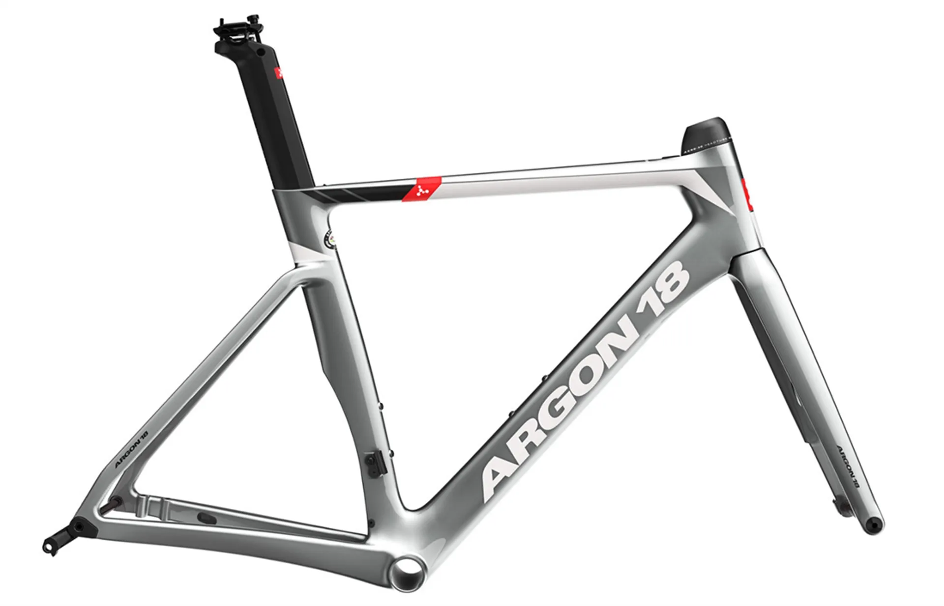 ARGON 18 Nitrogen Disc in Cool Grey Gloss - Frameset